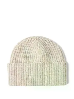 Brunello Cucinelli Ribbed-knit Beanie - Neutrals