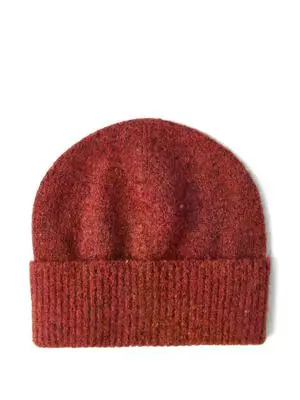 Brunello Cucinelli Knitted Beanie - Orange