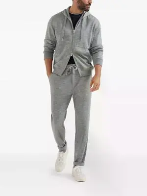 Brunello Cucinelli Drawstring Slim-fit Joggers - Grey