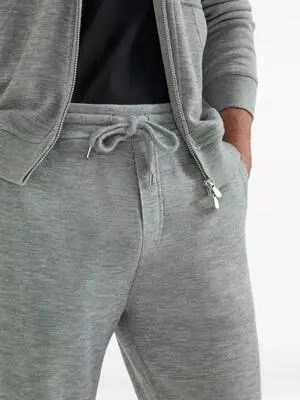 Brunello Cucinelli Drawstring Slim-fit Joggers - Grey