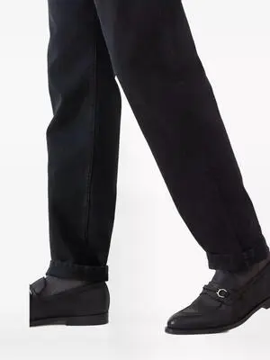 Brunello Cucinelli Leather Penny Loafers