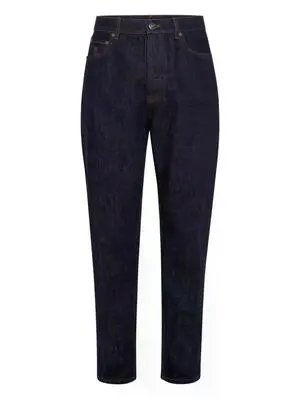 Brunello Cucinelli Logo-embroidered Jeans - Blue