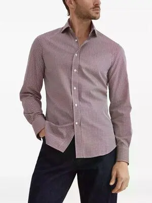 Brunello Cucinelli Gingham-pattern Shirt