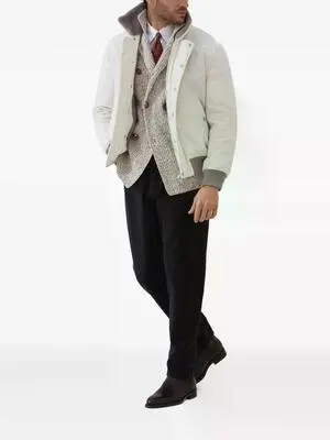 Brunello Cucinelli Cashmere Bomber Jacket
