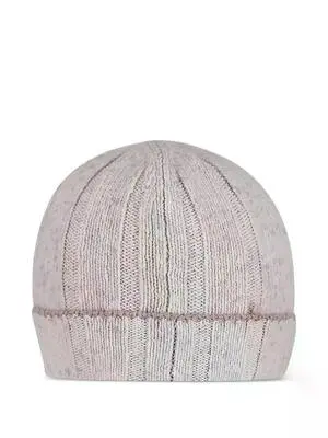 Brunello Cucinelli Cashmere Beanie - Neutrals
