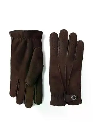 Brunello Cucinelli Suede Gloves - Brown