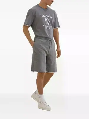 Brunello Cucinelli Cotton Track Shorts