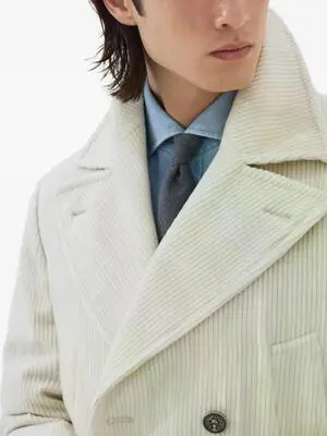 Brunello Cucinelli Cashmere Double-breasted Overcoat - Neutrals
