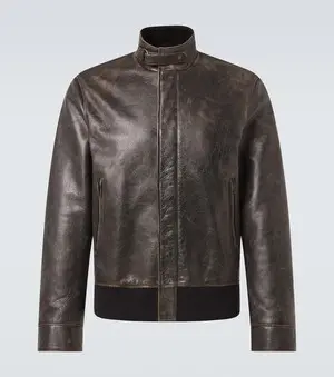 THE ROW Edrice Leather Jacket