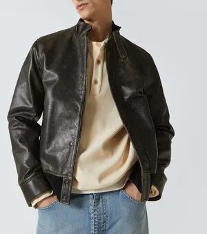 THE ROW Edrice Leather Jacket