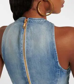 Balmain Denim Minidress