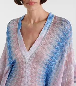 Missoni Wave Beach Dress - Pink
