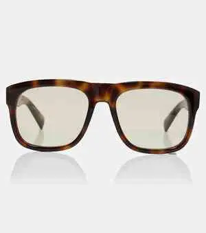 Saint Laurent Sl 558 Square Sunglasses - Brown