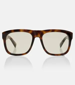 Saint Laurent Sl 558 Square Sunglasses - Brown