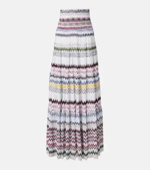Missoni Zigzag Maxi Skirt - Multicoloured