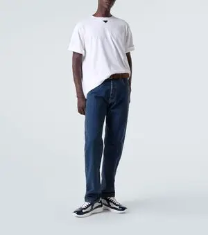 Prada Patent Leather Sneakers - Blue