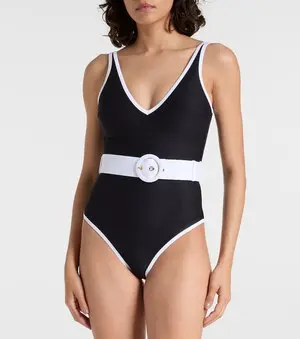 Heidi Klein Pampelonne Belted Swimsuit