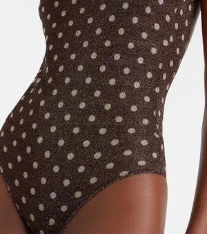 Oseree Lumière One Piece Swimsuit - Brown
