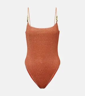 Oseree Lumière One-piece Swimsuit - Orange