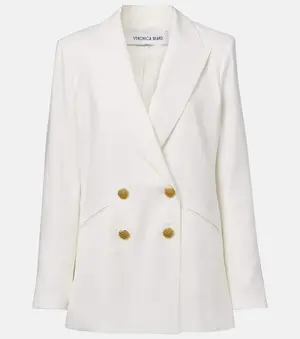 Veronica Beard Dale Linen-blend Blazer