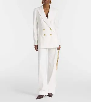 Veronica Beard Dale Linen-blend Blazer