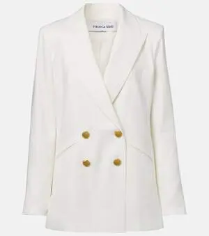 Veronica Beard Dale Linen-blend Blazer