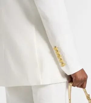 Veronica Beard Dale Linen-blend Blazer