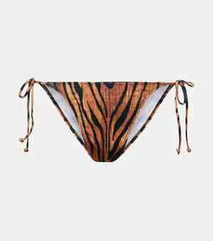JEAN PAUL GAULTIER Trompe L’oeil Bikini Bottoms - Multicoloured
