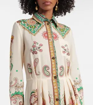 Etro Paisley Midi Dress - Multicoloured