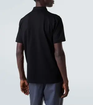 Prada Cotton Polo Shirt - Black
