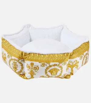 Versace I ♡ Baroque Dog Bed - White