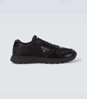 Prada Round Toe Sneakers For Men