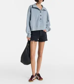 AGOLDE Parker Vintage Distressed Denim Shorts