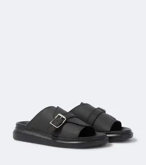 Alexander McQueen Hybrid Sandals - Black