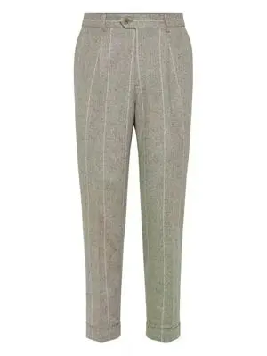 Brunello Cucinelli Striped Trousers
