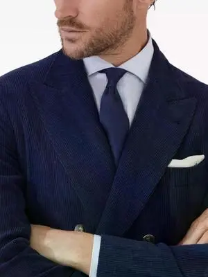 Brunello Cucinelli Silk Tie - Blue
