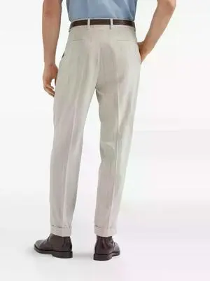 Brunello Cucinelli Pinstripe Tailored Trousers