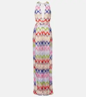 Missoni Zigzag Lamé Jumpsuit - Multicoloured