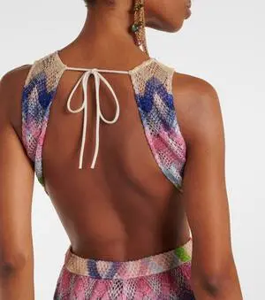 Missoni Zigzag Lamé Jumpsuit - Multicoloured