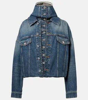 Jean Paul Gaultier Hooded Denim Jacket