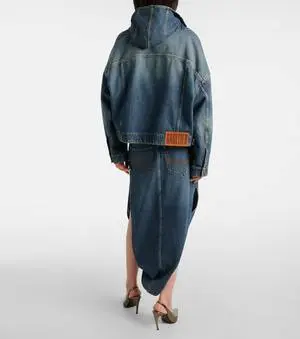 Jean Paul Gaultier Hooded Denim Jacket