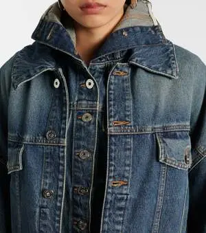 Jean Paul Gaultier Hooded Denim Jacket
