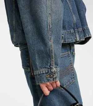 Jean Paul Gaultier Hooded Denim Jacket