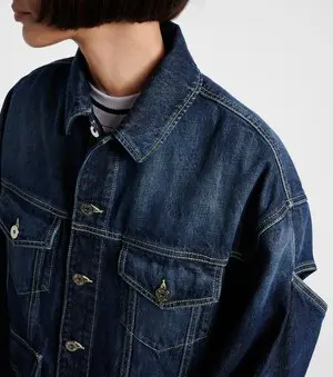 JEAN PAUL GAULTIER Hooded Denim Jacket