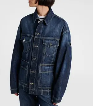 JEAN PAUL GAULTIER Hooded Denim Jacket