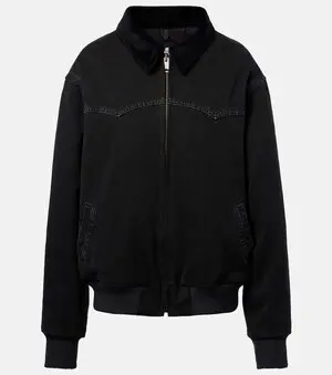 MAISON MARGIELA Cotton Bomber Jacket