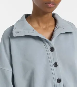 Citizens Of Humanity Mirelle Cotton Jersey Sweatshirt - Blue