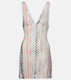 Missoni Zigzag Sequined Beach Cover-up - Multicoloured
