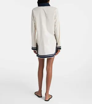 Tory Burch Cotton Voile Tunic - White