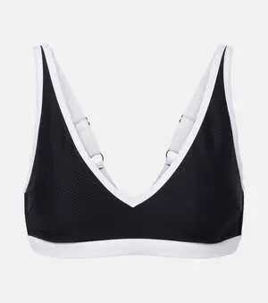 Heidi Klein Pampelonne Bikini Top - Black